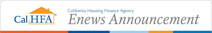 CalHFA Enews - Reminder: CalHFA does not require Tax Returns or Transcripts