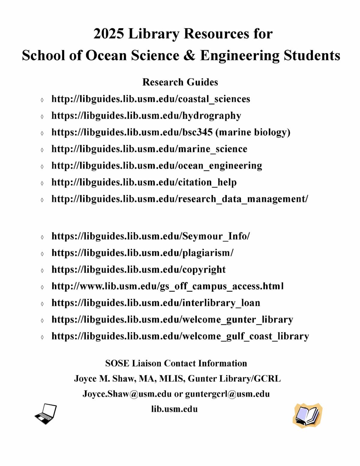 The latest news from Gunter Library