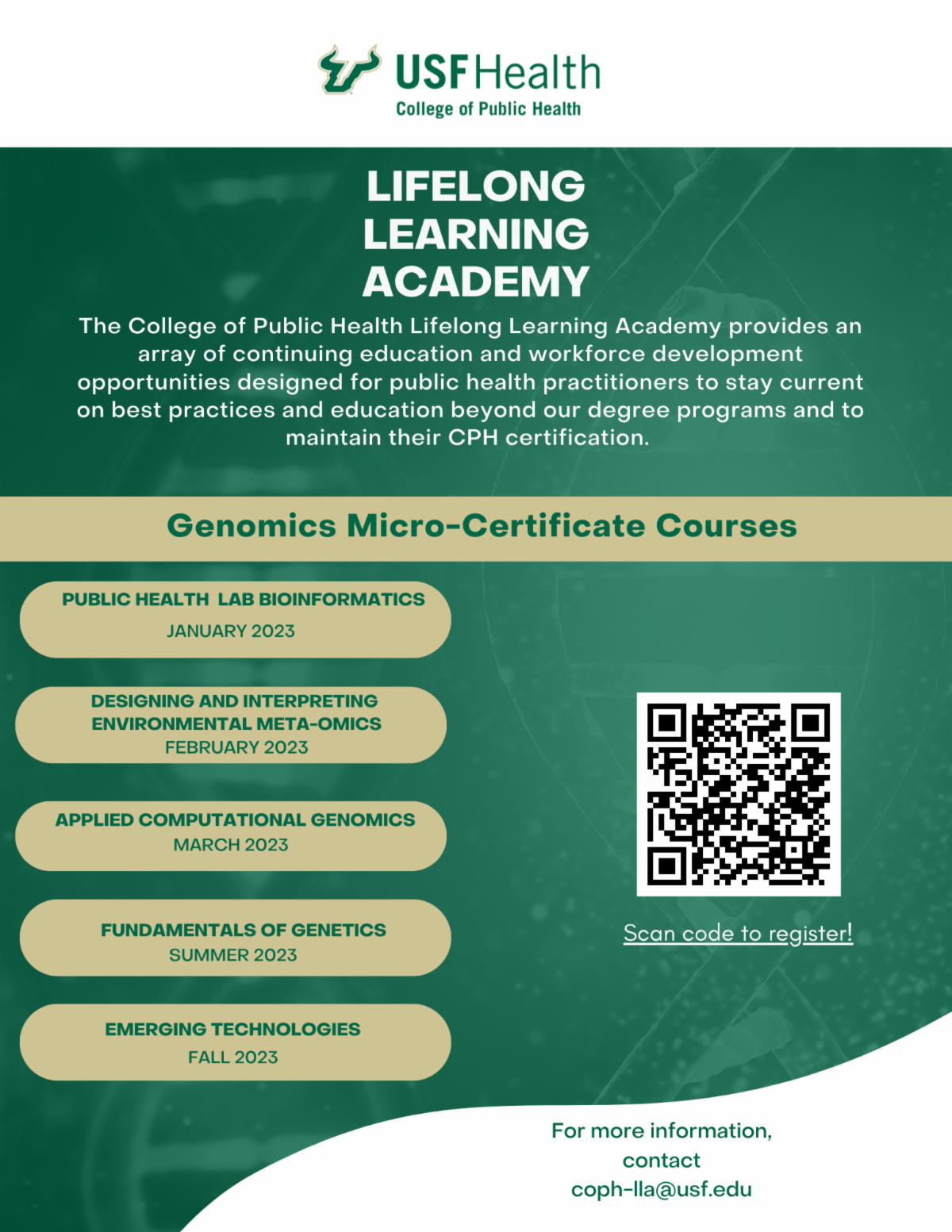 Genomics Micro-Certificate Courses