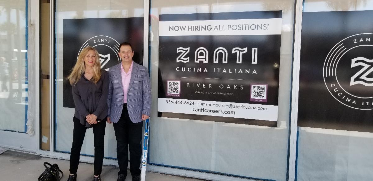 Lunch Menu: Zanti's Cucina Italiano - Ferrari Club Only - October 30th