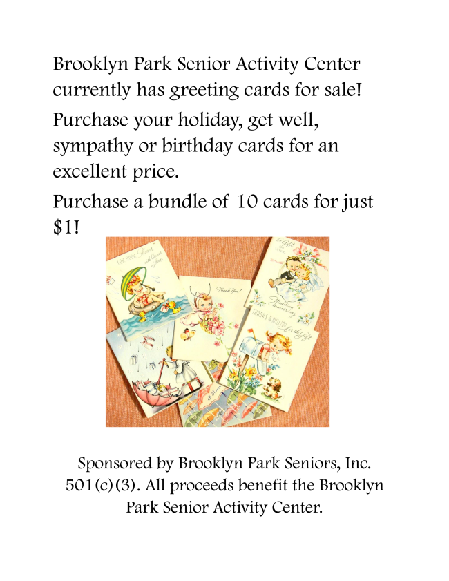 Brooklyn Park December programming