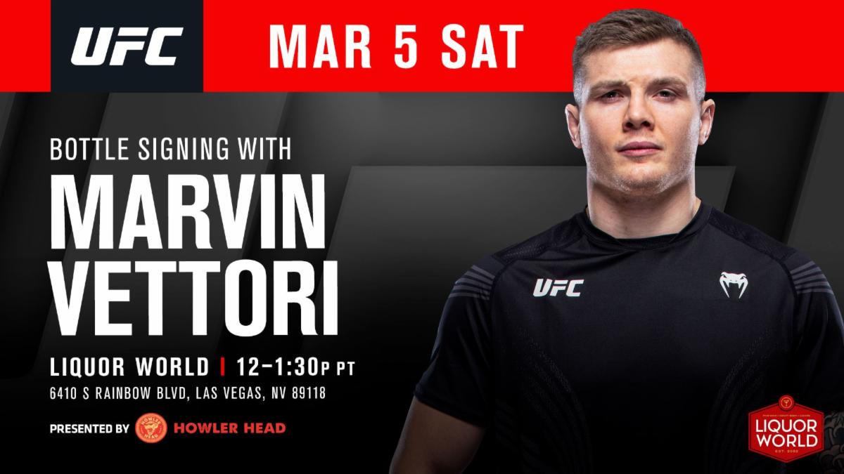 Howler Head Bottle Signing - Meet A UFC Superstar