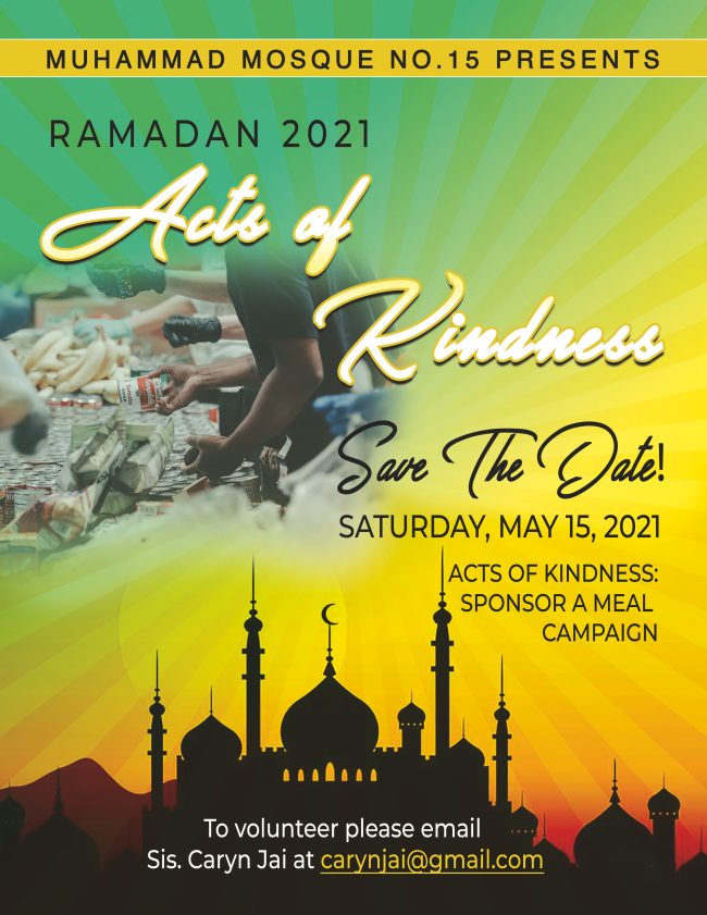 Ramadan Inspiration, Acts of Kindness & More