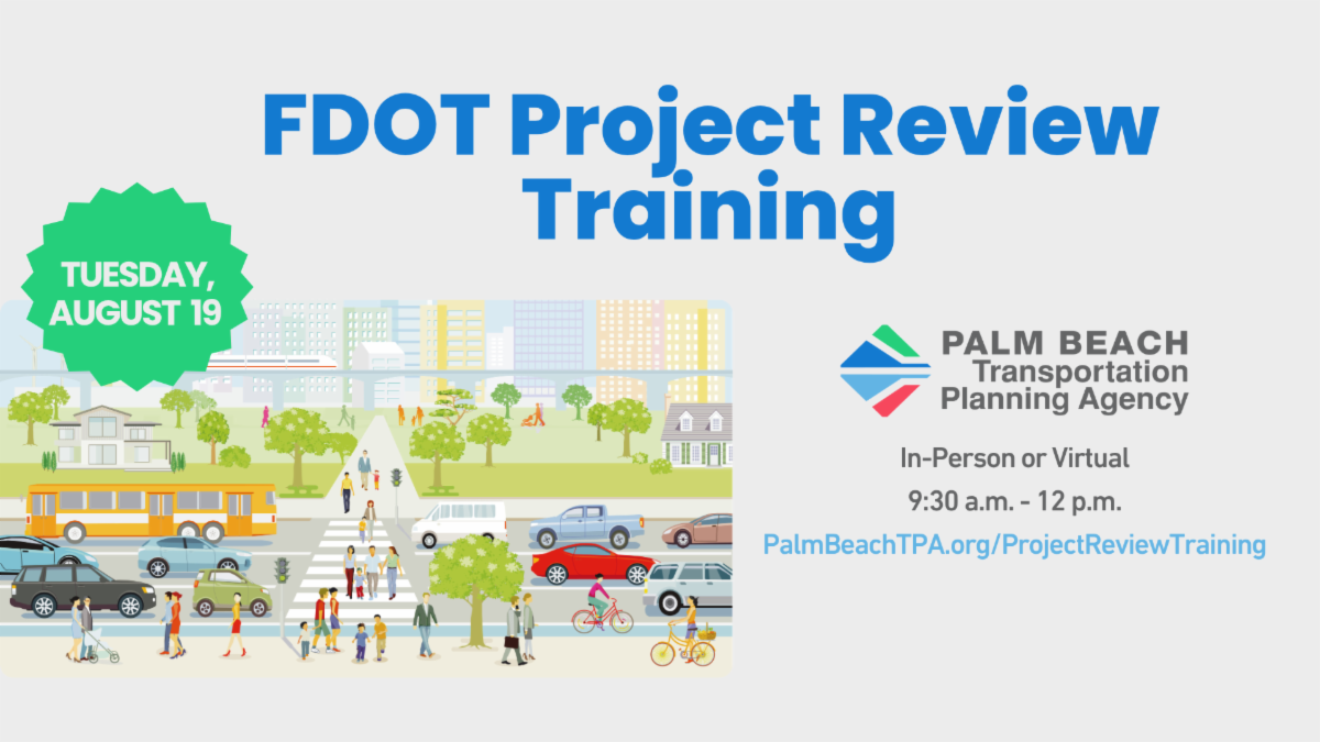FDOT Project Review Training