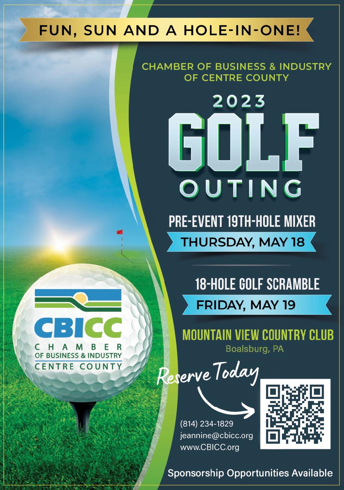 Swing into action! Sponsor or attend the Chamber's golf outing