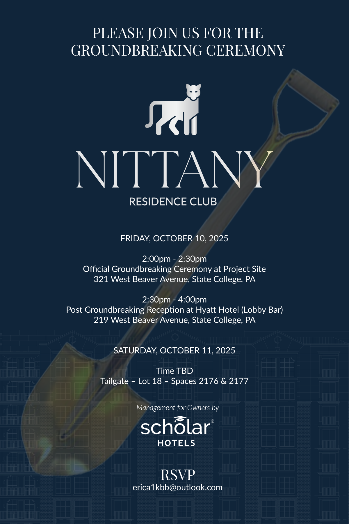 Nittany Residence Club Groundbreaking