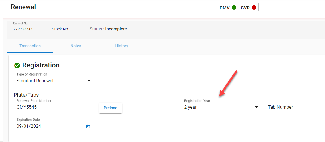 Advisory: 2-Year Registration Renewal is Now Available