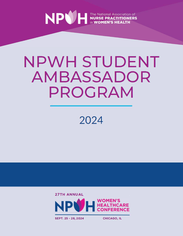 💜Applications are open for 2024 NPWH Student Ambassador Program💜 Apply Today!