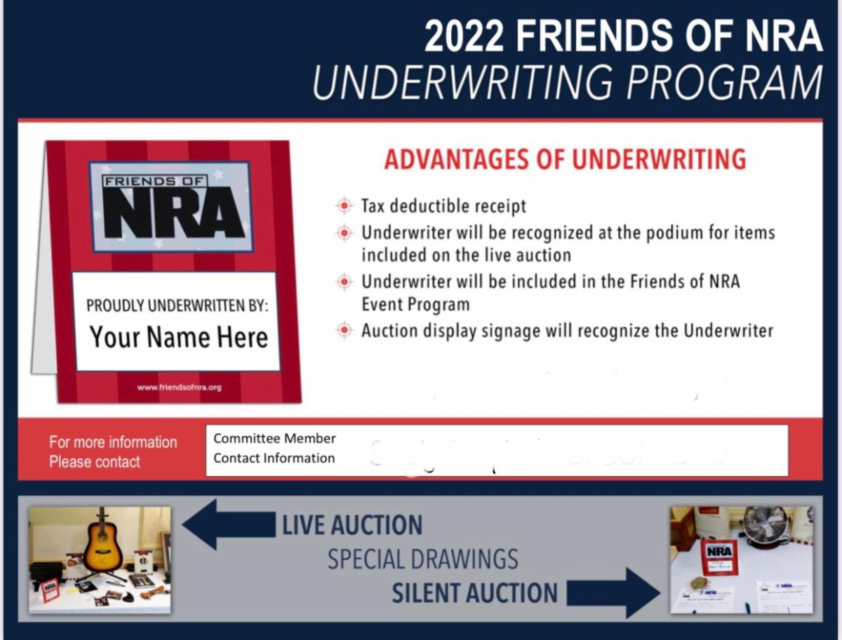 Concho Valley Friends of NRA Event - Reserve Your Table & Tickets Today!