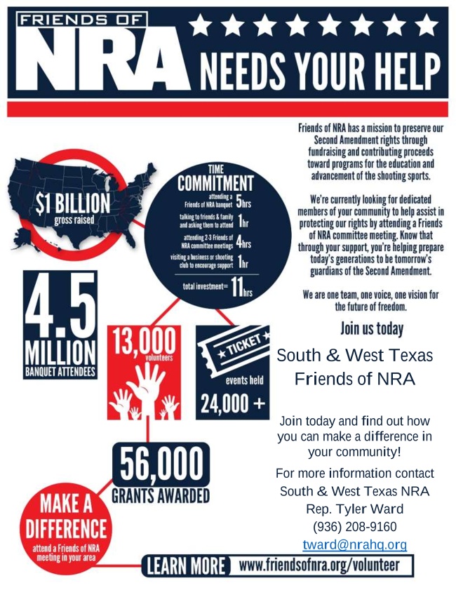 I Want You For Friends of NRA