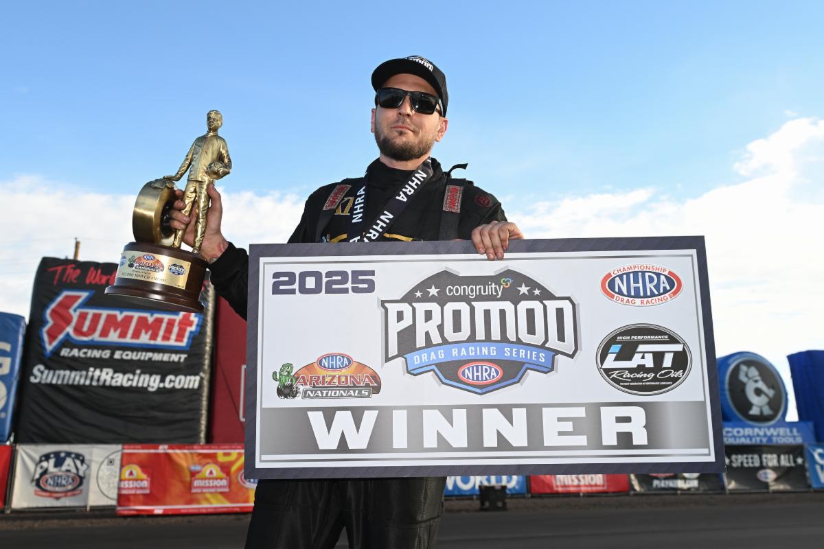 NHRA NEWS: 2025 CONGRUITY NHRA PRO MOD DRAG RACING SERIES SUNDAY ...
