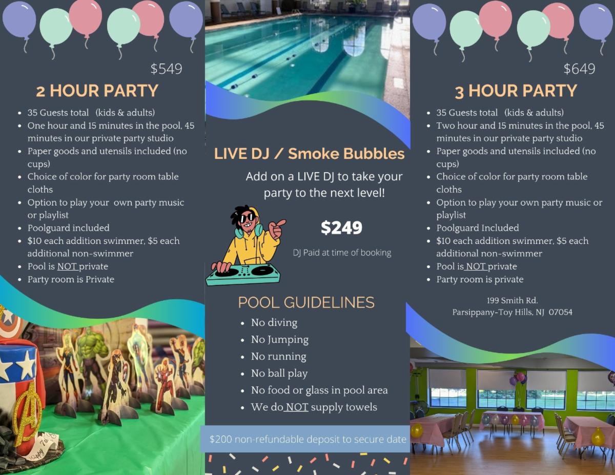 Valentines Membership Sale - Birthday Pool Parties