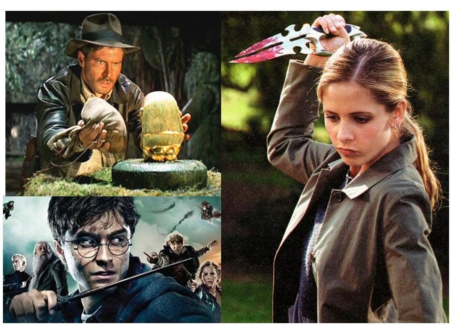 Virtual Daily: What Do Indiana Jones, Harry Potter, and Buffy the ...