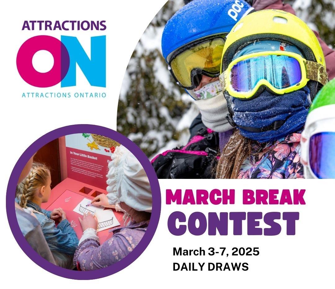 March Break Madness Giveaway - 5 Daily Draws!