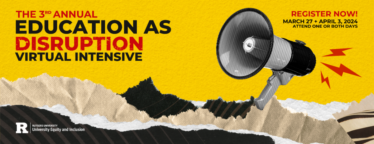 📣 You're Invited: Education as Disruption Virtual Intensive