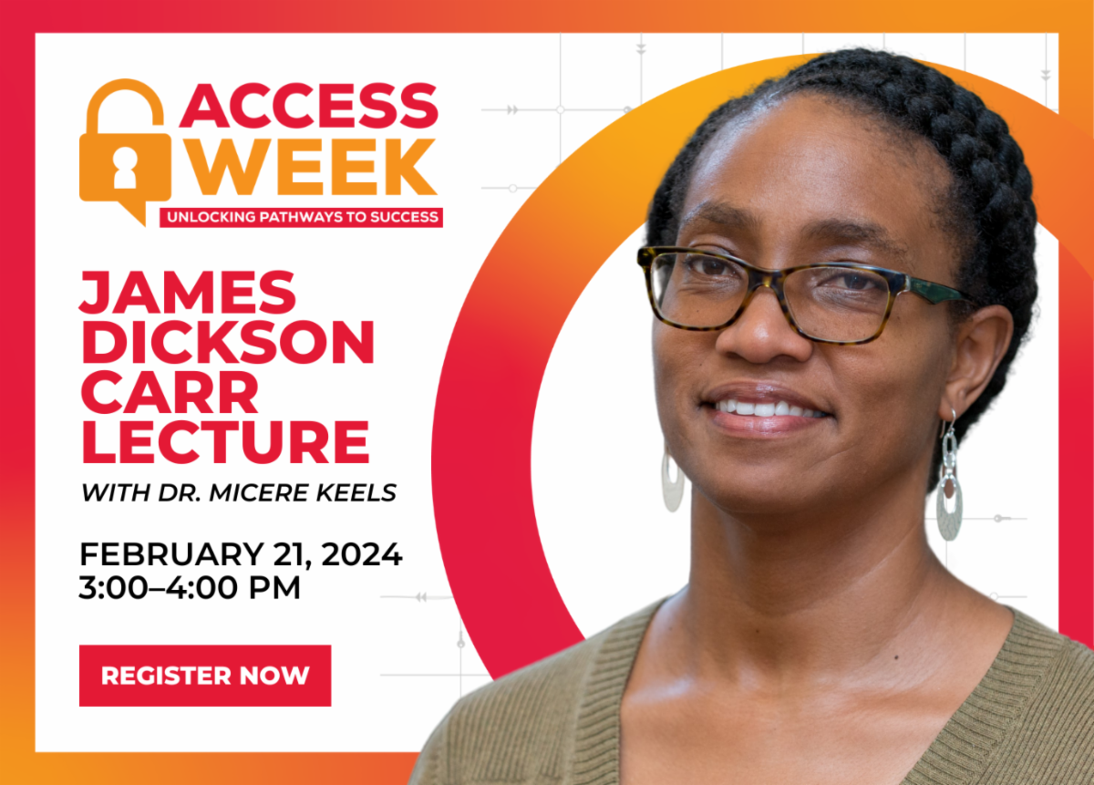 Reminder: You're Invited: Access Week 2024 - Student Success Forum