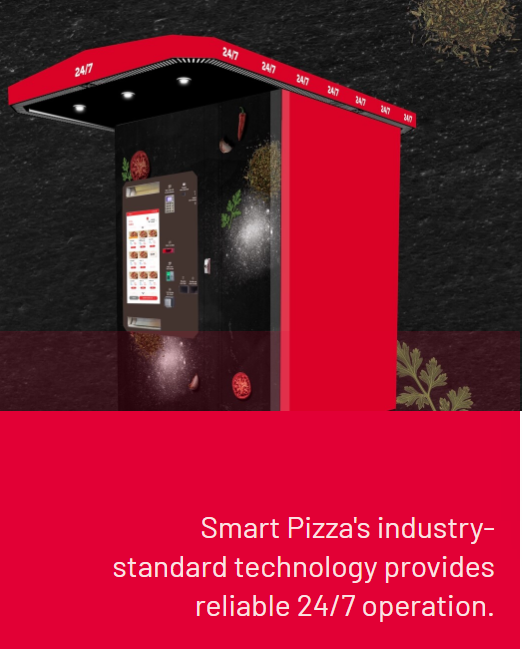 Smart Pizza Vending Machine
