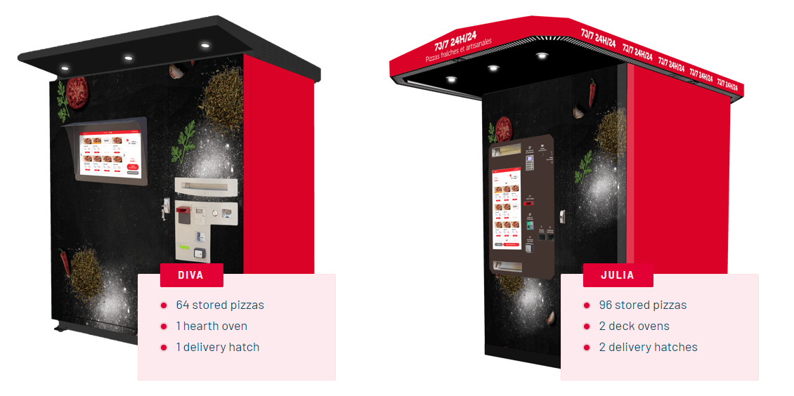 Smart Pizza Vending Machine
