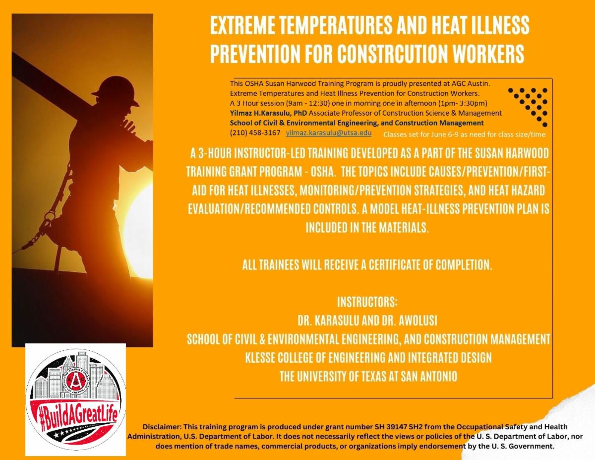 Extreme Temperatures & Heat Illness Prevention for Construction Workers