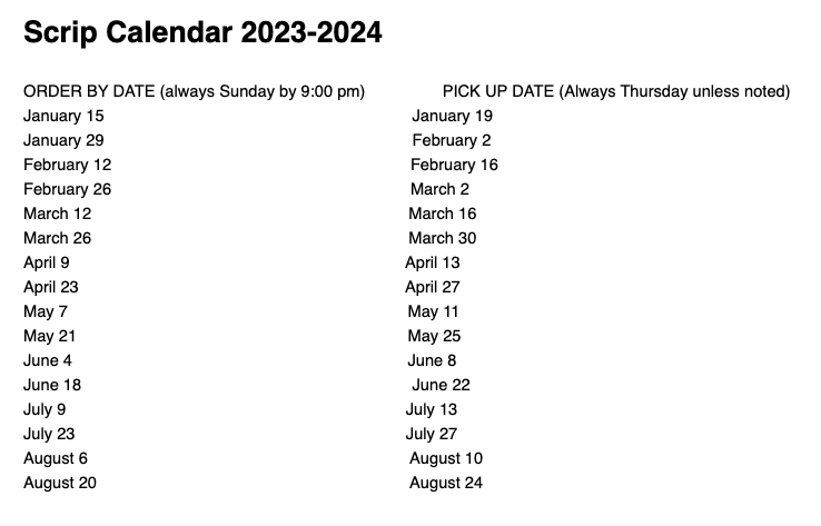 Family Newsletter, 2/10/23