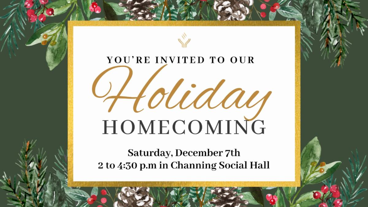 Can you attend this year's Holiday Homecoming?