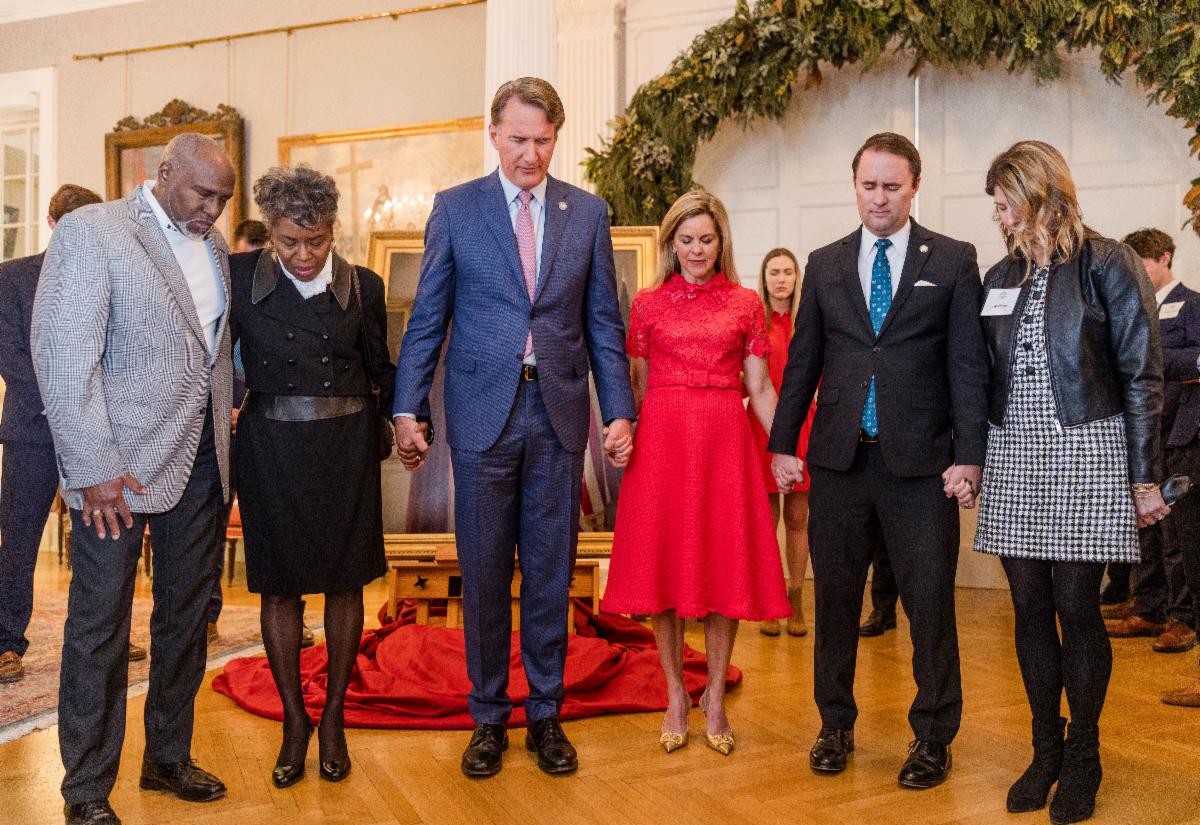 December- Governor Glenn Youngkin and First Lady Suzanne S. Youngkin ...