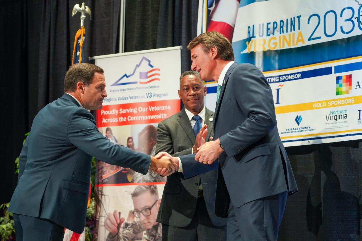 September- Governor Glenn Youngkin Announces 100,000th ﻿Veteran Hire ...