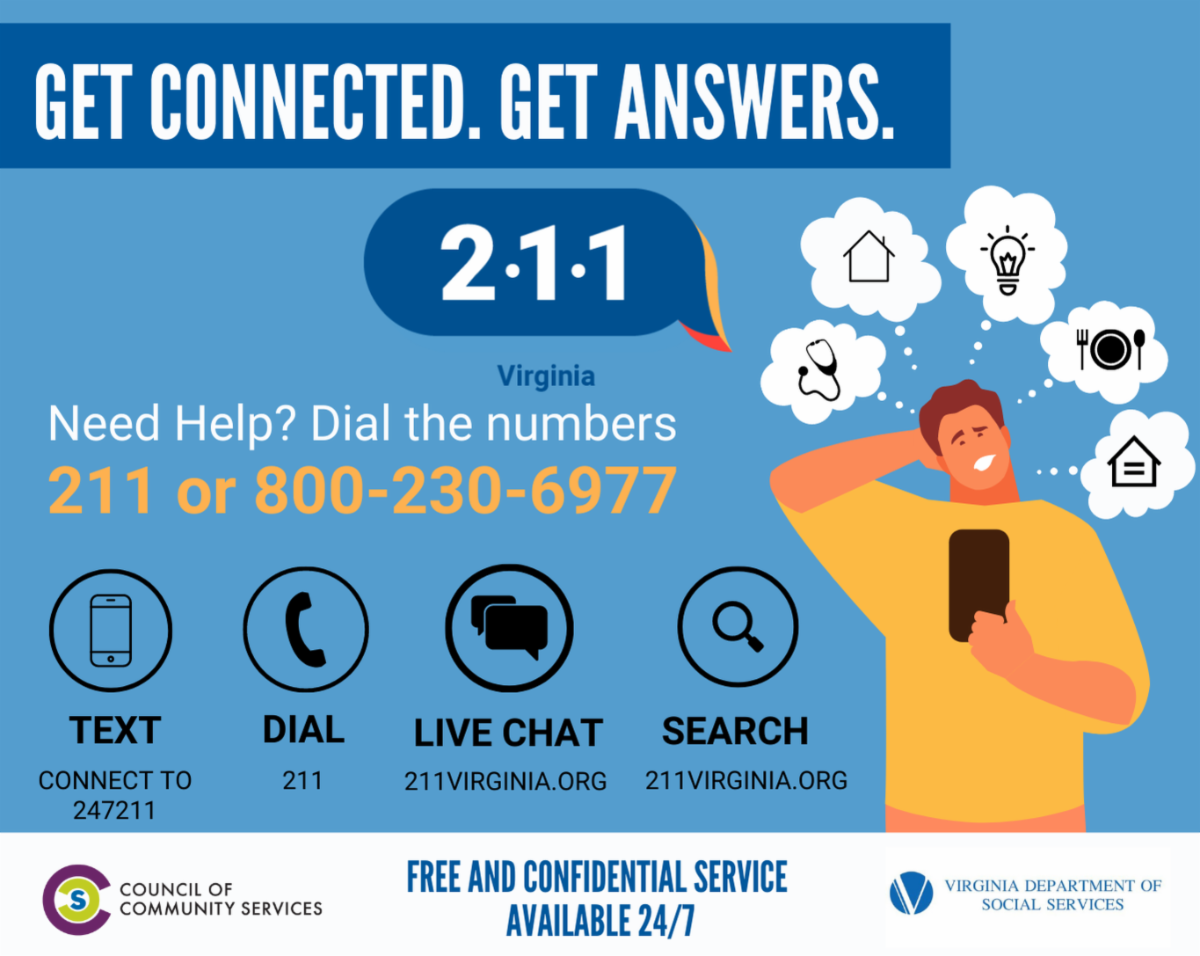 The latest from 211 Virginia