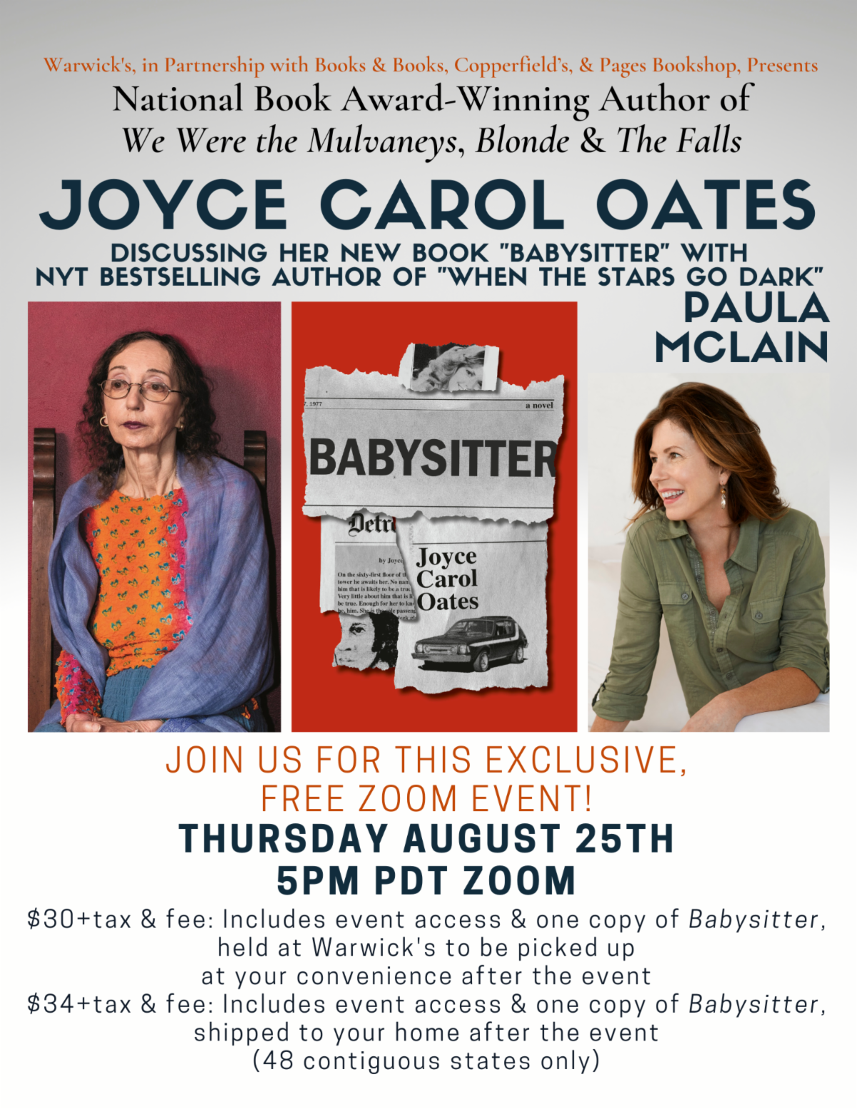 Brandon Webb and John David Mann with Robert Crais; Liz Scheier Visits ...