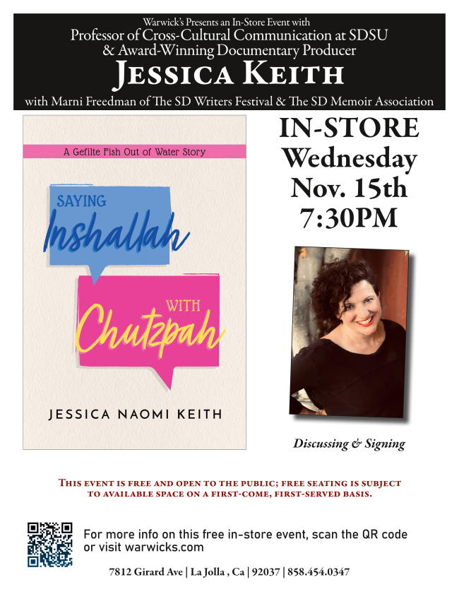 This Week at Warwick’s: Matt Coyle; Jessica Keith w/Marni Freedman ...