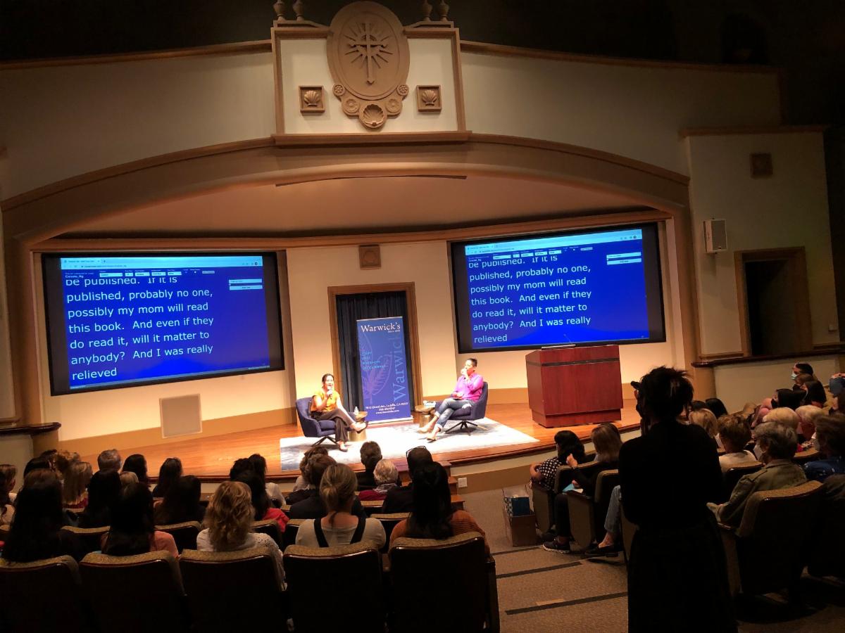 Lee & Andrew Child w/Louise Penny; Barbara Kingsolver; J'nell ...