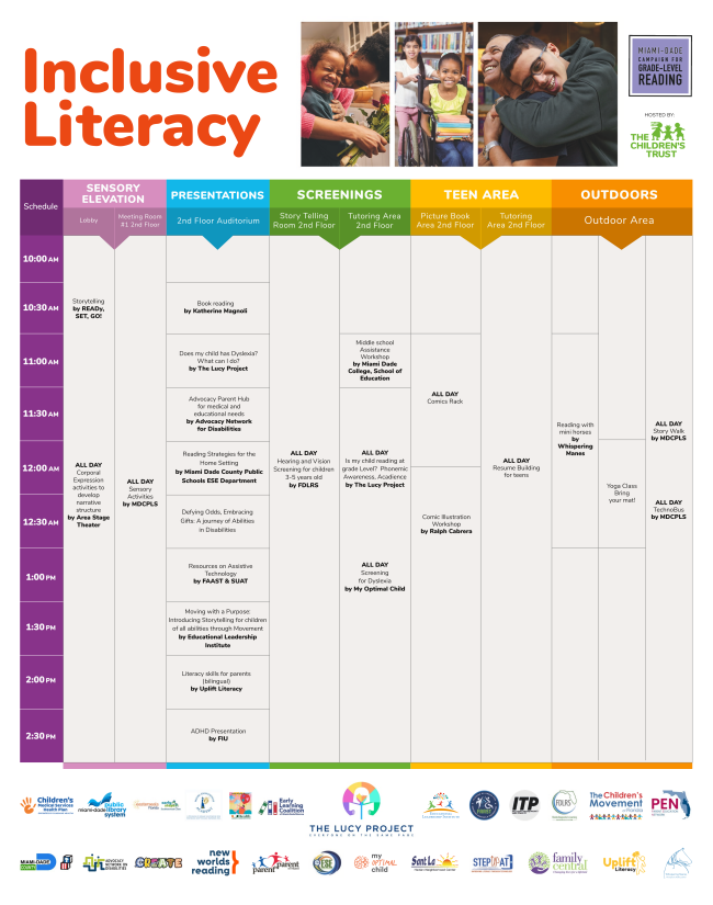 The Lucy Project Inclusive Literacy Resource Fair
