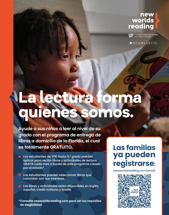 New Worlds Reading Initiative for VPK