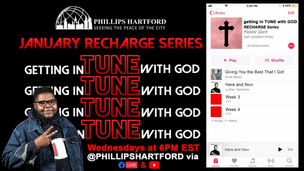 TODAY: Bible Study and Midweek Recharge Service