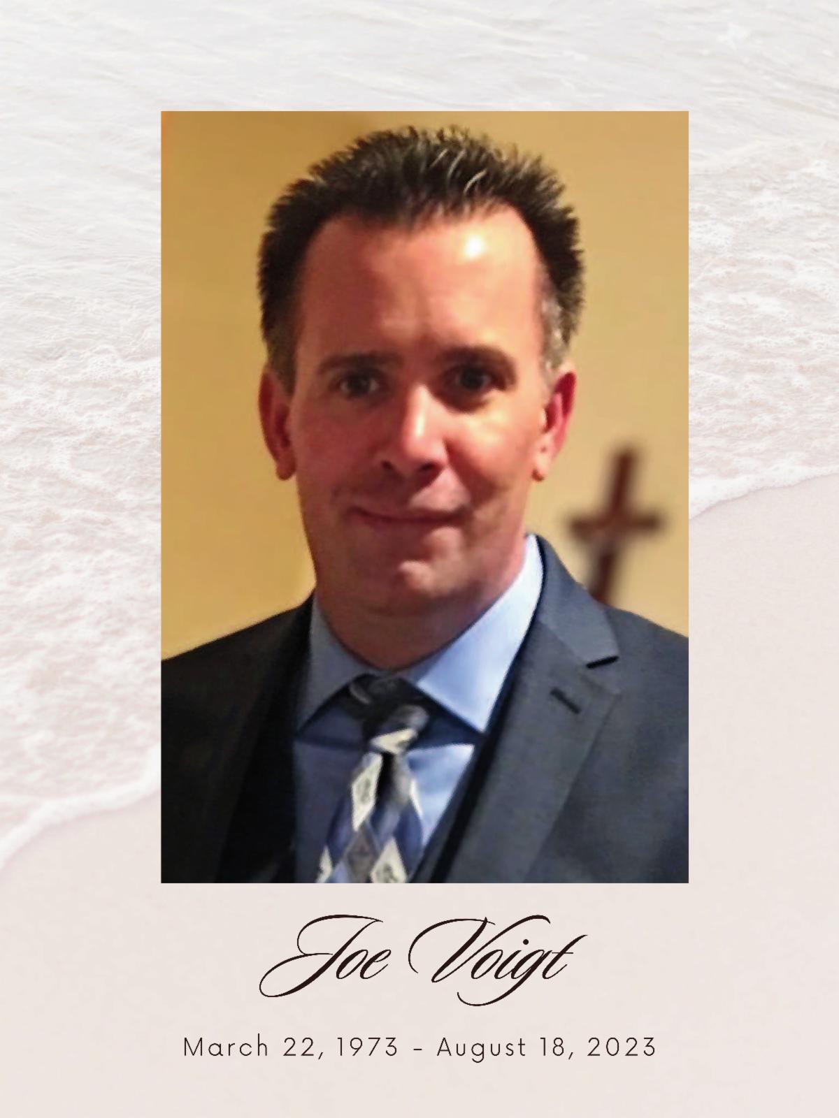 In memoriam of Joe Voigt.