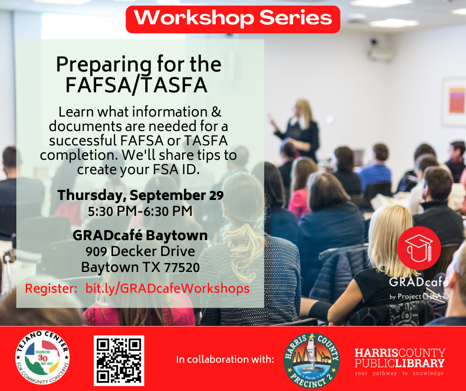 Countdown to FAFSA / TASFA! Are you ready?