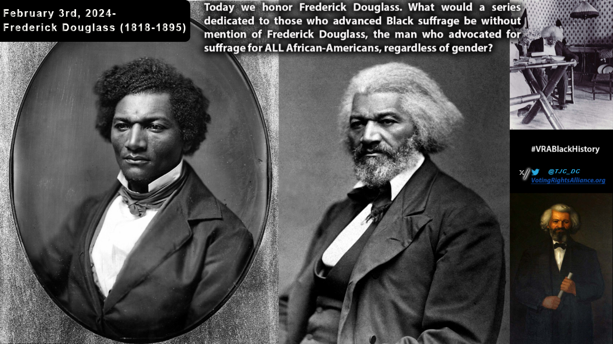 Today, we honor Frederick Douglass #VRABlackHistory 2024