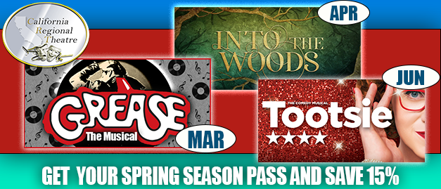 SAVE 15% ON ALL SPRING SHOWS WITH THE "SPRING SEASON PASS"!