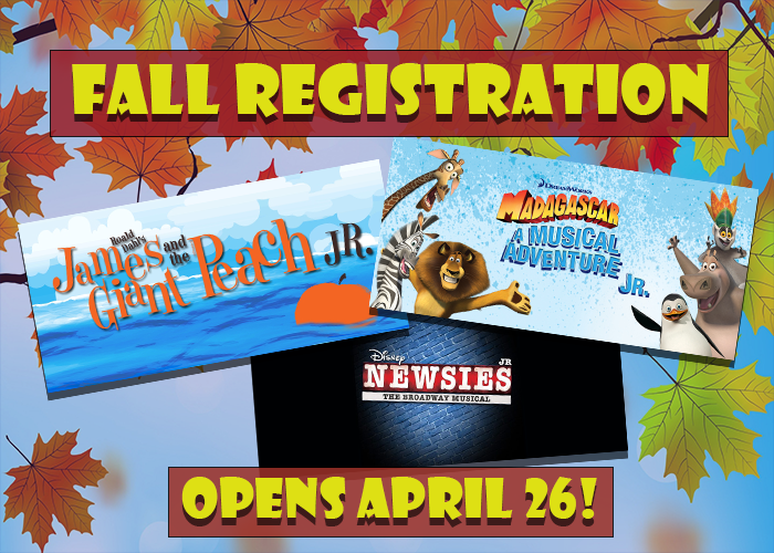 CRT KIDS Fall Registration Now Open