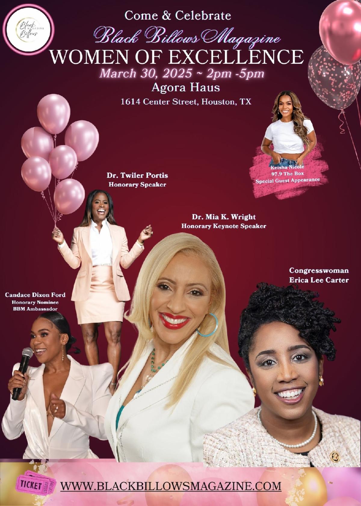 Women of Excellence Shades of Pink Brunch
