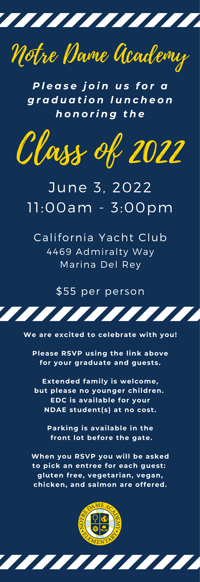 Graduation Luncheon Invitation