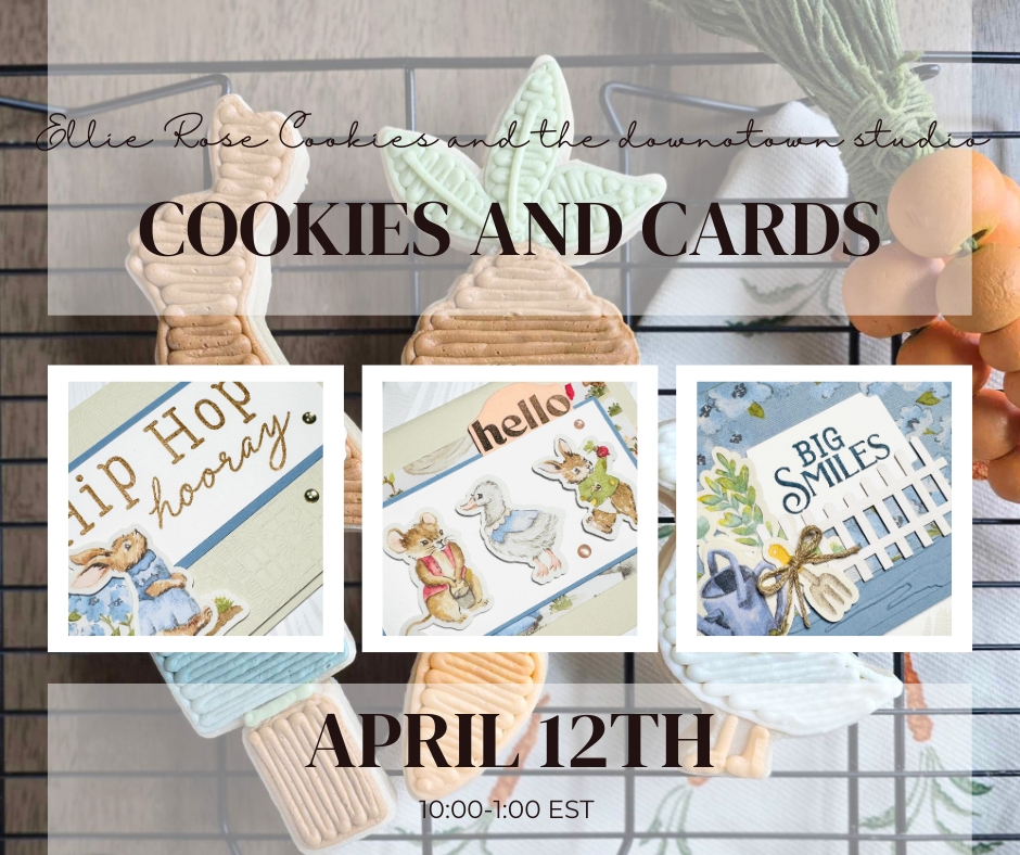 Cookies and Crafts Day at the studio