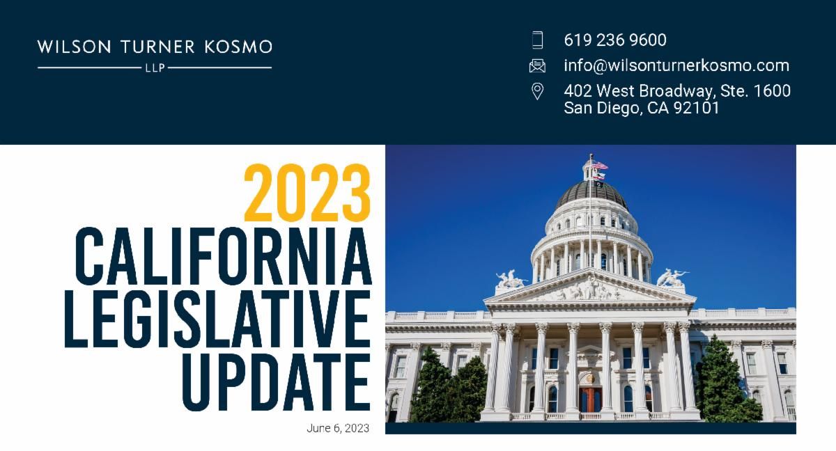 June Legislative Report