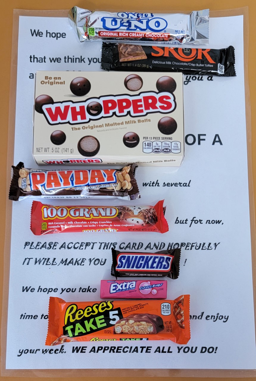 Staff Appreciation Month