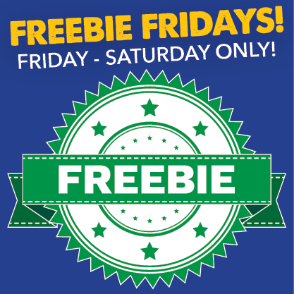Tony's Freebie Friday is Changing THIS Friday!