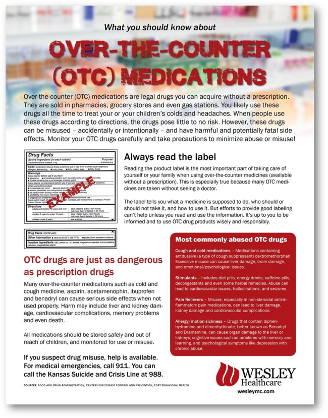 Over-the-Counter (OTC) Medications Toolkit