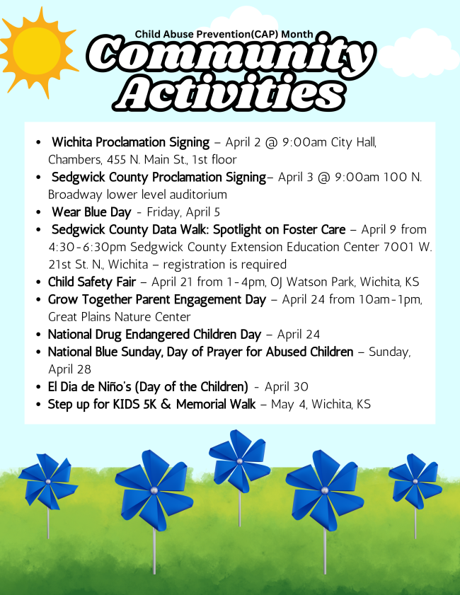 CAP Month Community Activities