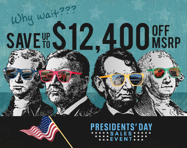 Presidents' Day Deals on Now!