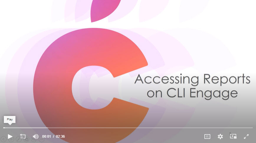 CLI Engage Updates: Progress Monitoring & Reports