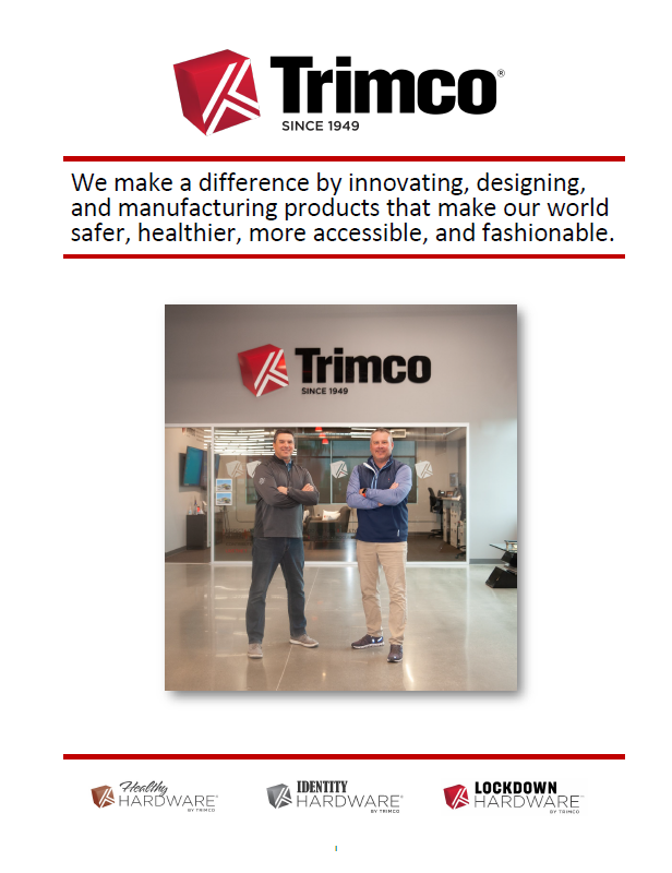 New Trimco Price List Effective March 7, 2022